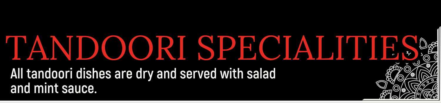 Balti Night Braintree | Menu