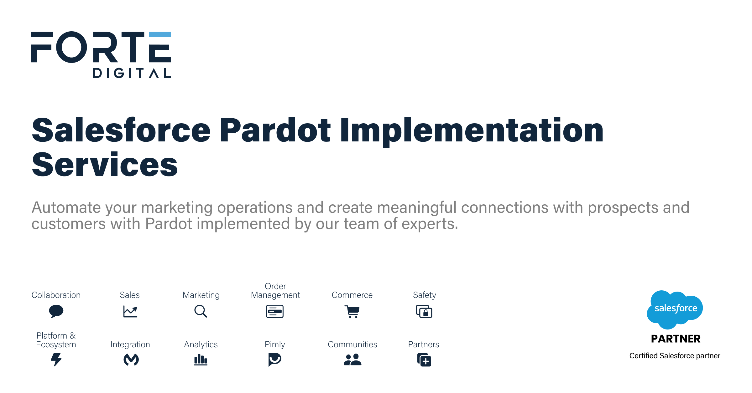Salesforce Pardot Implementation Services | Forte DGTL Salesforce Pardot Implementation Services | Forte DGTL