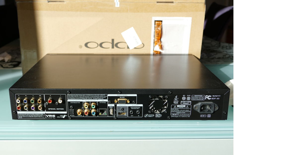 Oppo Digital BDP-83 SE Nu Force Special Ed... For Sale | Audiogon