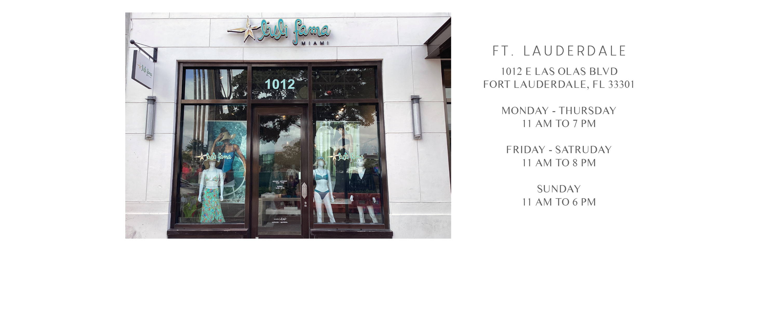 Luli Fama Store Locations
