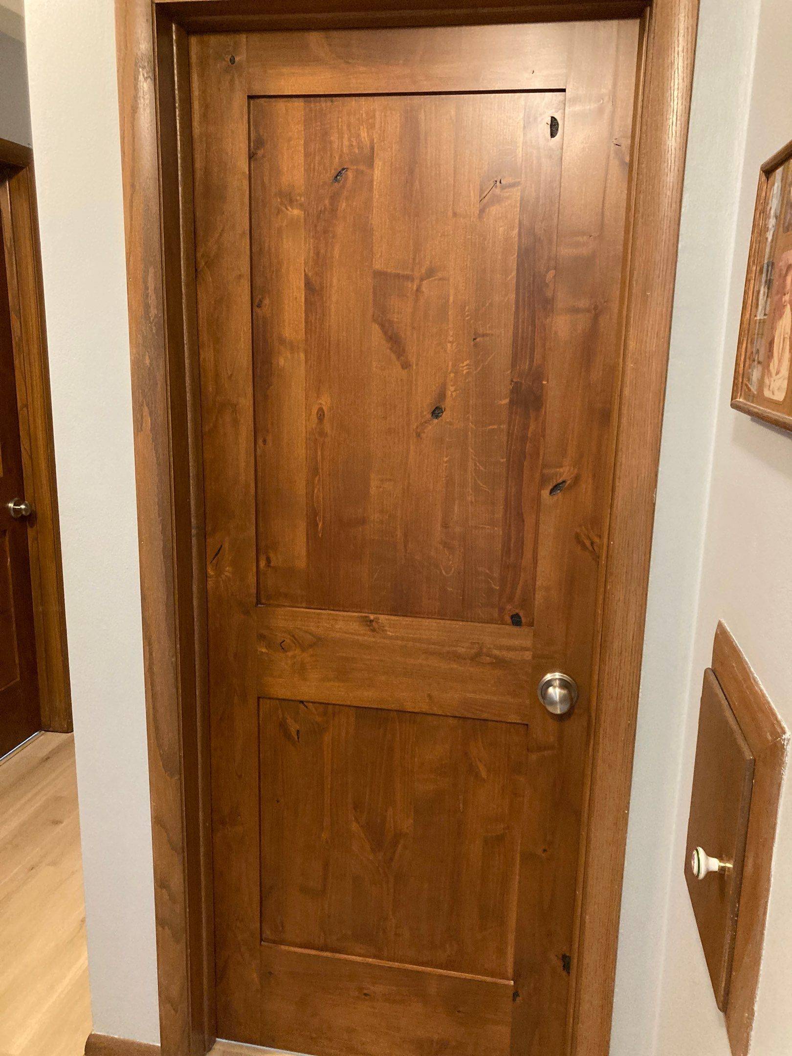 Bayside WI Home's New Look with 4 Knotty Alder Doors | One Day Doors ...
