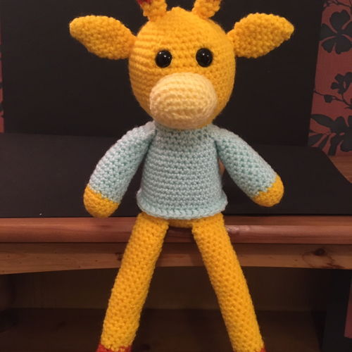 Easy Gilly the Giraffe Crochet Pattern
