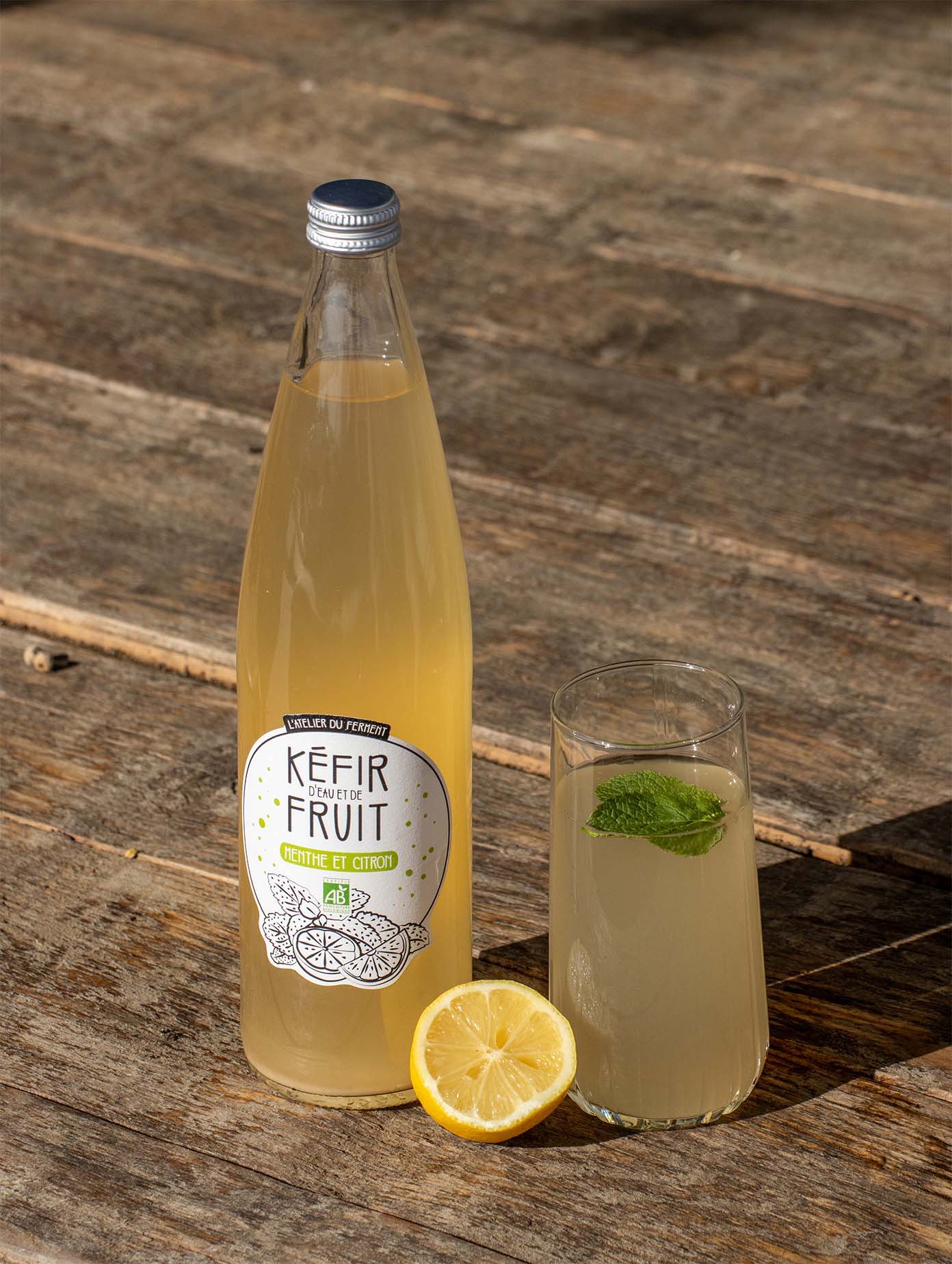 Notre gamme de kéfir d'eau et de fruit frais – L'Atelier du Ferment
