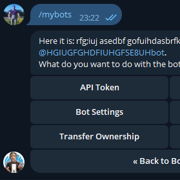 Украшение бота с помощью BotFather — Шаг 1 — Stepik