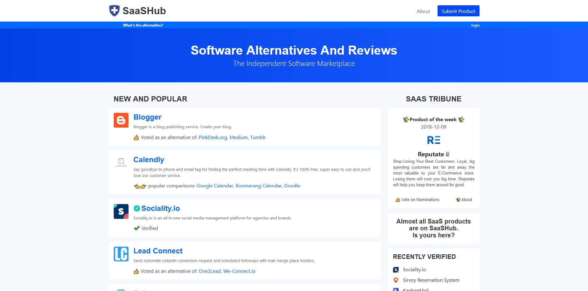 5 Best Software recommendation sites as of 2022 - Slant