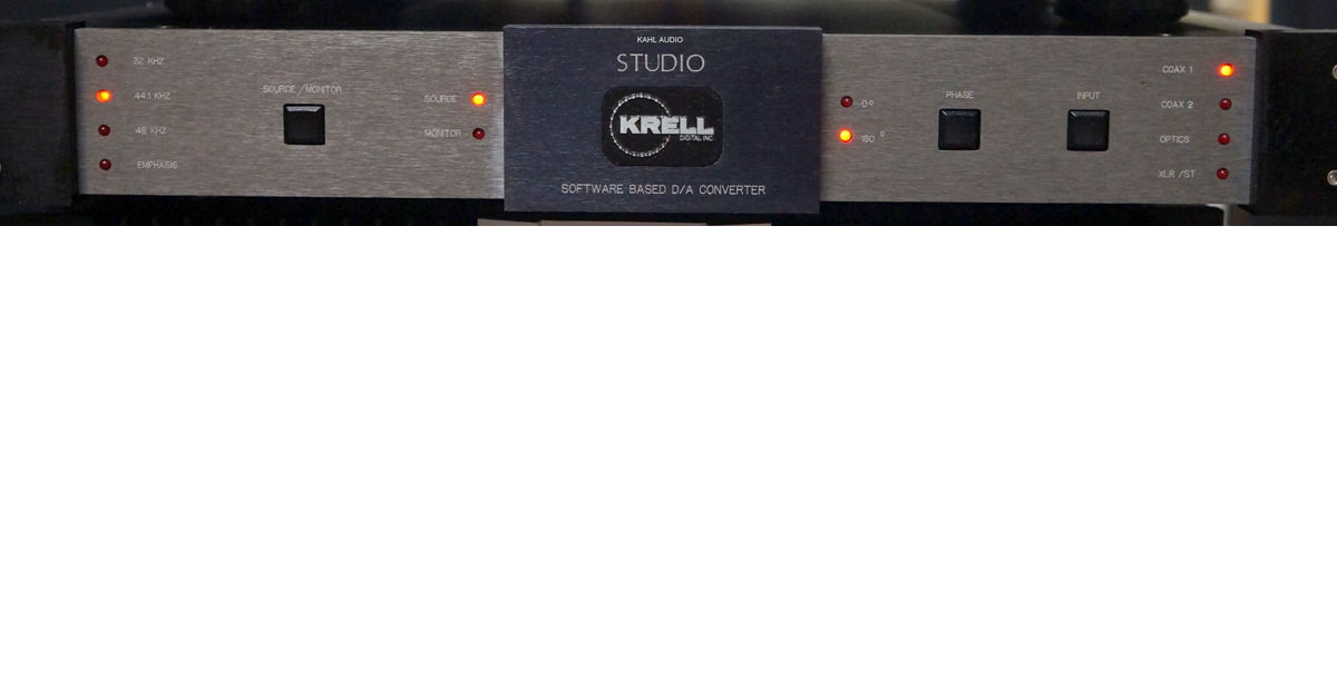 Krell Studio 1 DAC. Legendary piece from K... For Sale | Audiogon