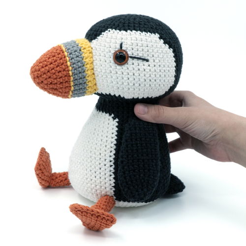 Amigurumi Puffin Bird