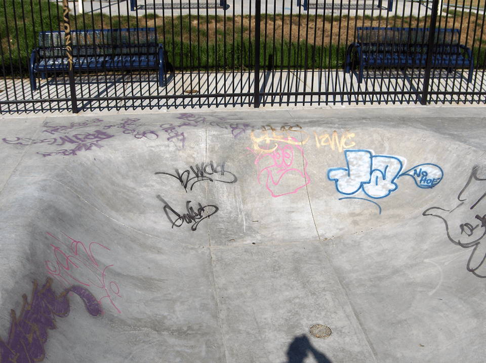 Skate Parks Gallery – World's Best Graffiti Removal Products