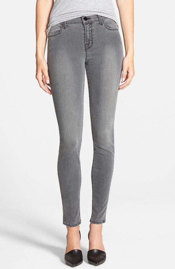 3 Best mid rise gray skinny jeans as of 2021 - Slant