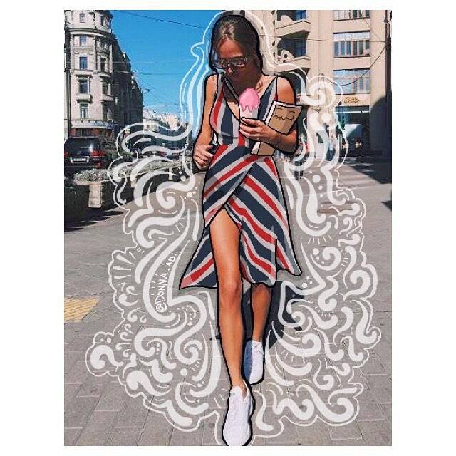 White Illustrations – Donna Adi