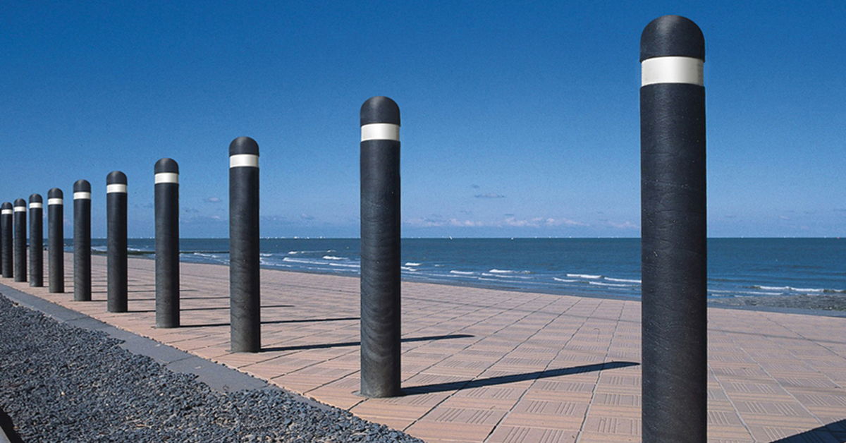 Plastic bollards | EXTERNAL WORKS