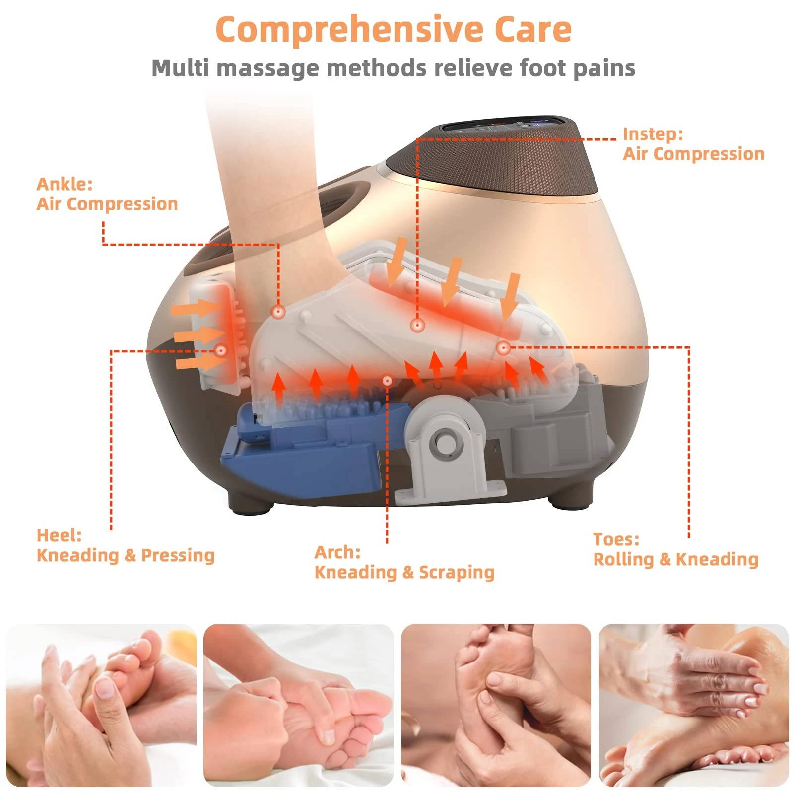 PharmaFoot™ Shiatsu Foot Massager Plus