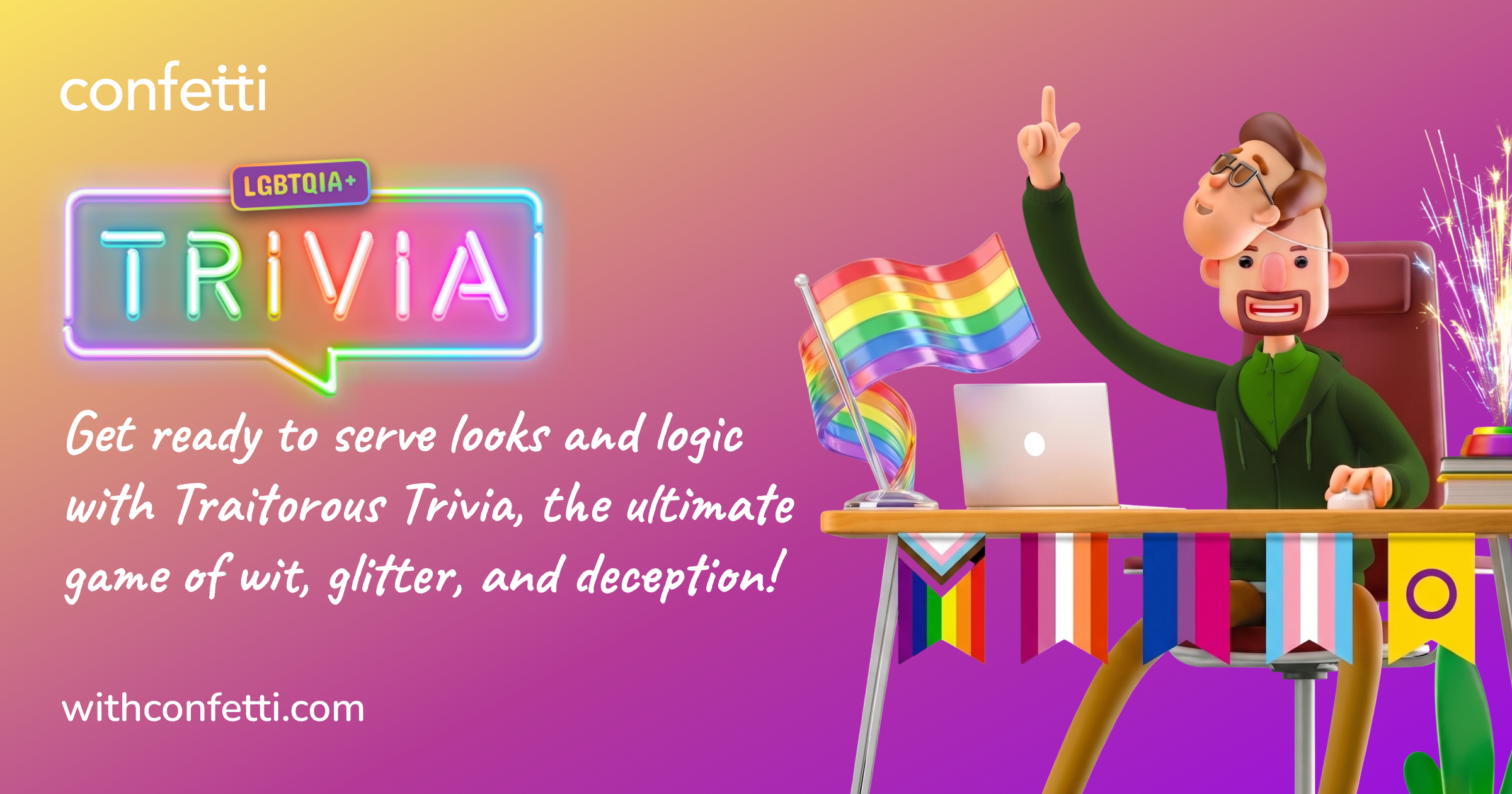 Confetti 🎉 | Virtual Traitorous Trivia