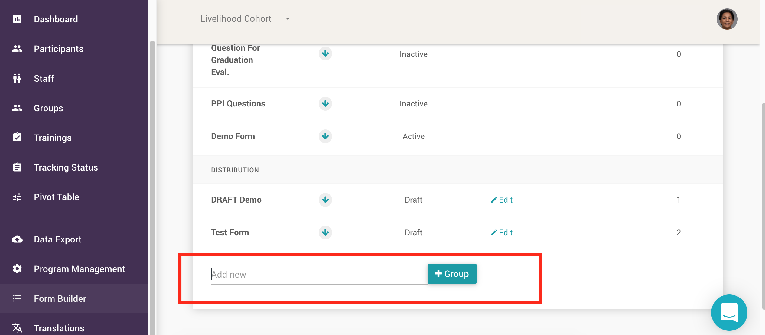 How to Use the Impact Atlas Form Builder