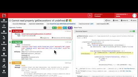 TrackJS JavaScript Error Logging Review - Slant