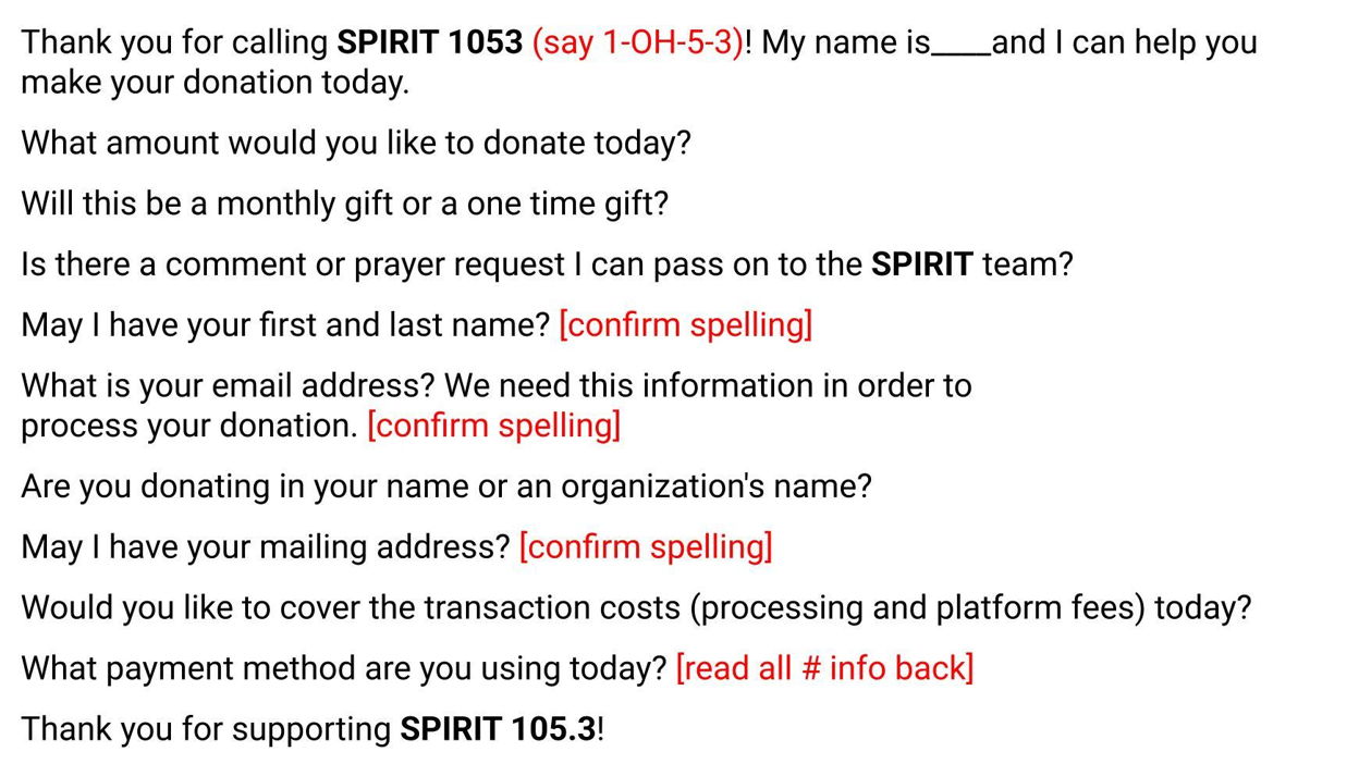SPIRIT 105.3
