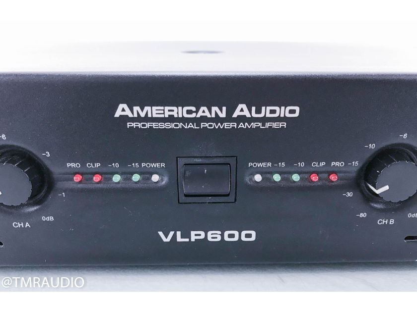 American Audio VLP600 2 Channel Professional Power Amplifier VLP-600 ...