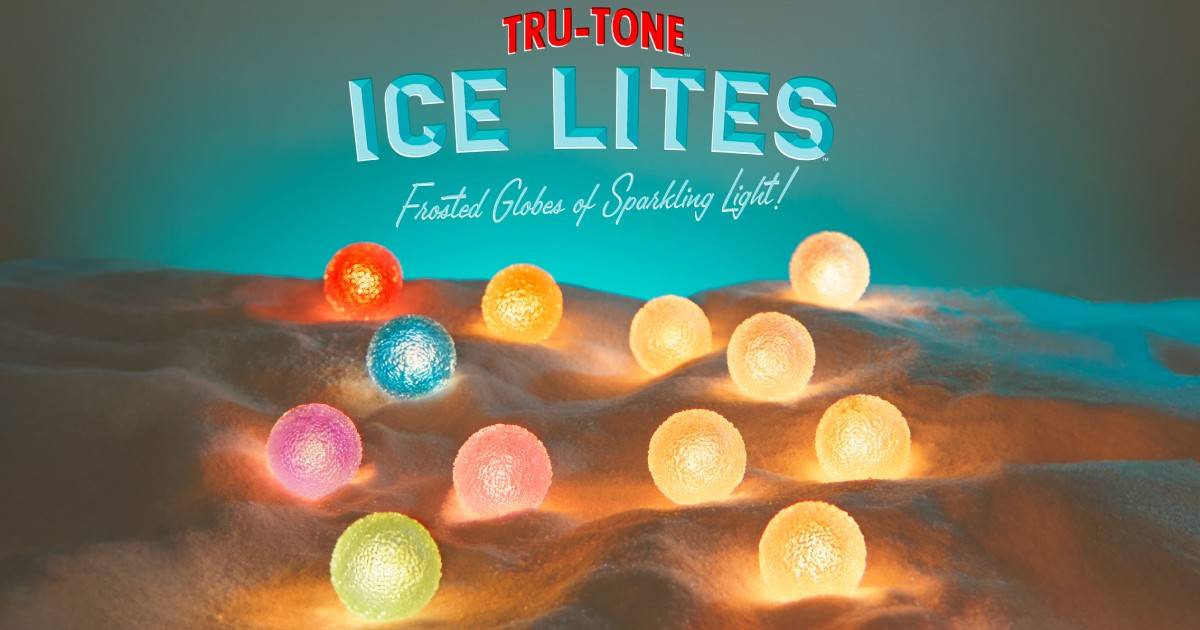 Ice Lites | Tru-Tone Vintage Style LED Lighted Ice