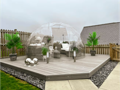 GeoDomeX Clear DIY Self Build Outdoor Geodesic Dome Room Garden Igloo ...