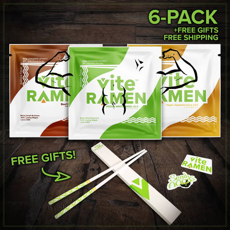 Get a 6 pack this year! – Vite Ramen