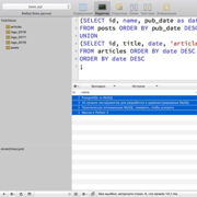 Объединение с помощью UNION: сортировка — Шаг 1 — Stepik