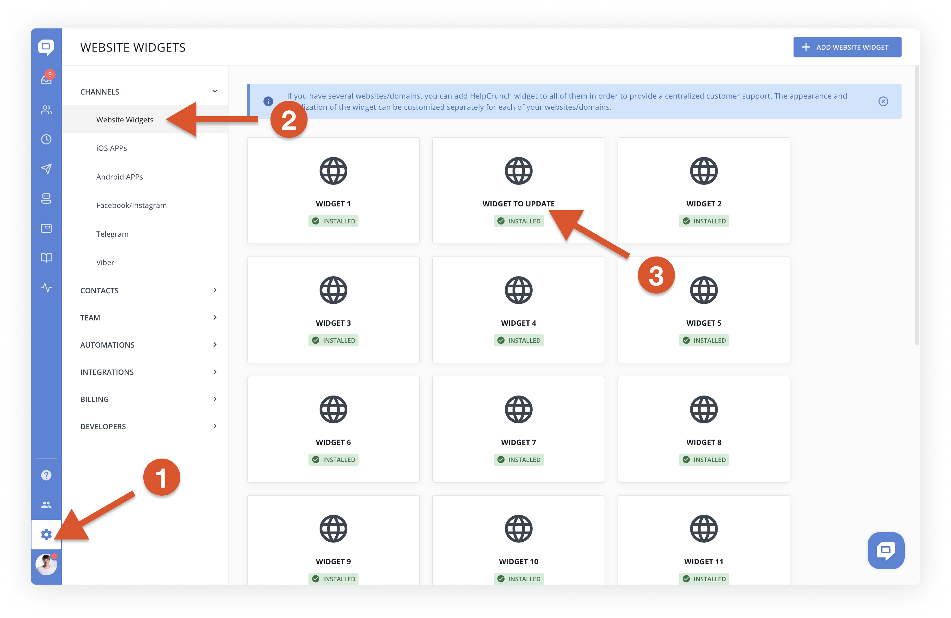 Meet the all-new HelpCrunch Widget 3.0