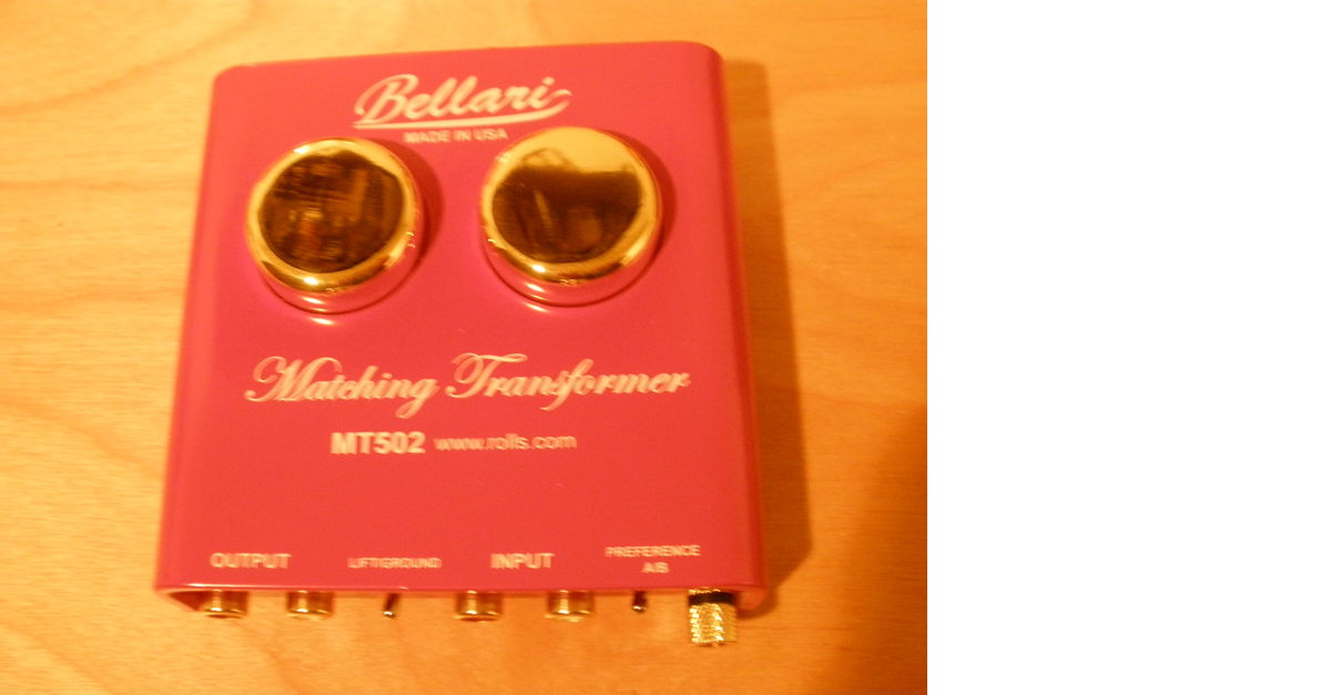 BELLARI MT502 Moving Coil Transformer SUT... For Sale | Audiogon