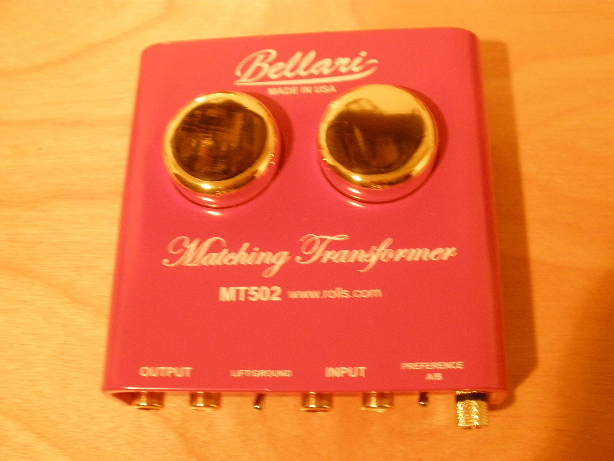 BELLARI MT502 Moving Coil Transformer SUT... For Sale | Audiogon