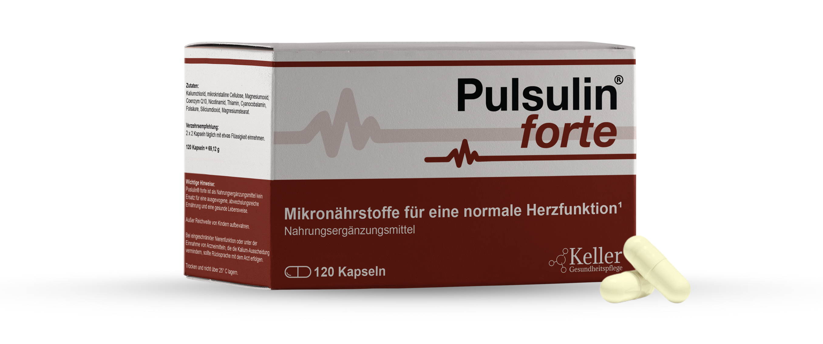 Pulsulin® forte Kapseln für eine normale Herzfunktion