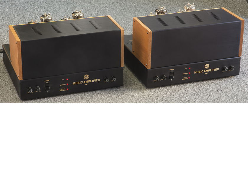 ATMA-SPHERE MA-1 Mk II OTL Tube Monoblock Amp Pair with 6C33 Output ...
