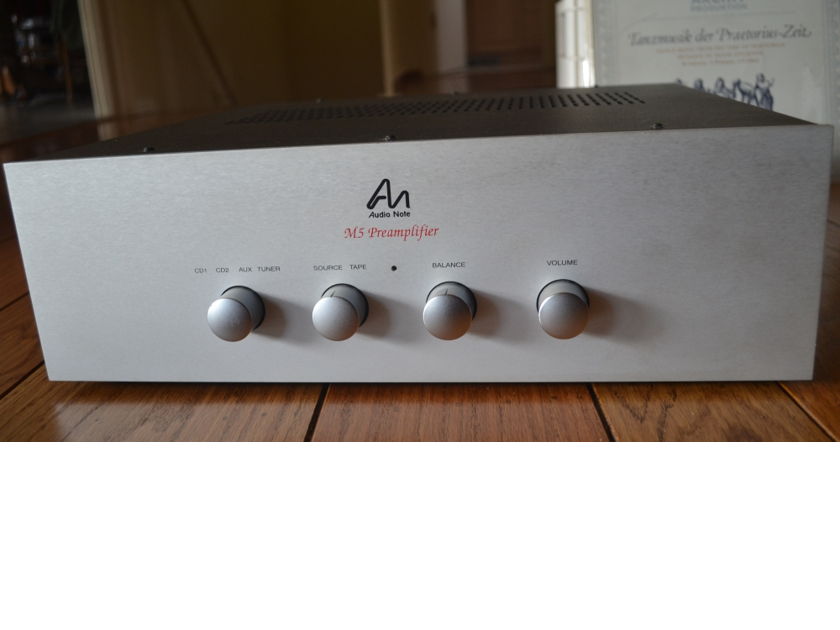 Audio Note M5 Line Stage Near-Mint, servic... For Sale | Audiogon