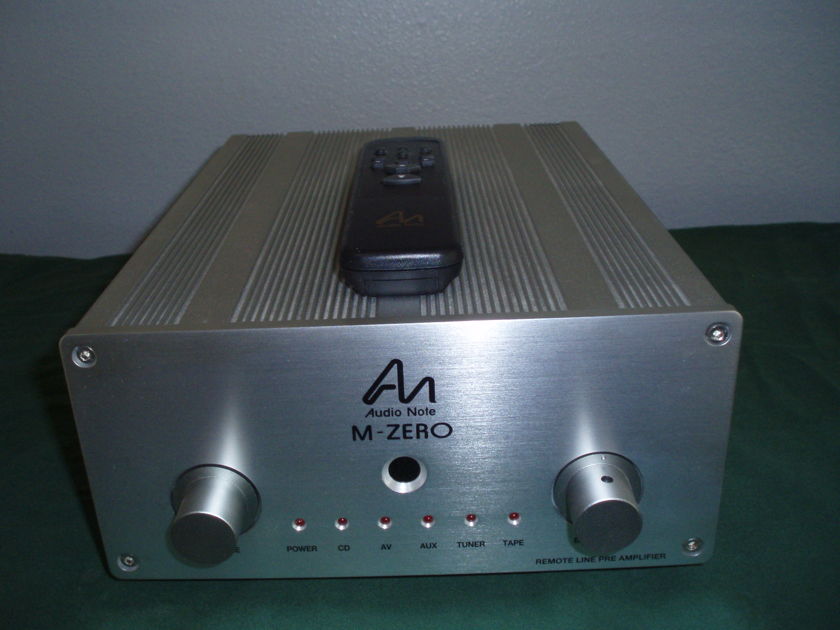 Audio Note M-Zero R Preamp For Sale | Audiogon