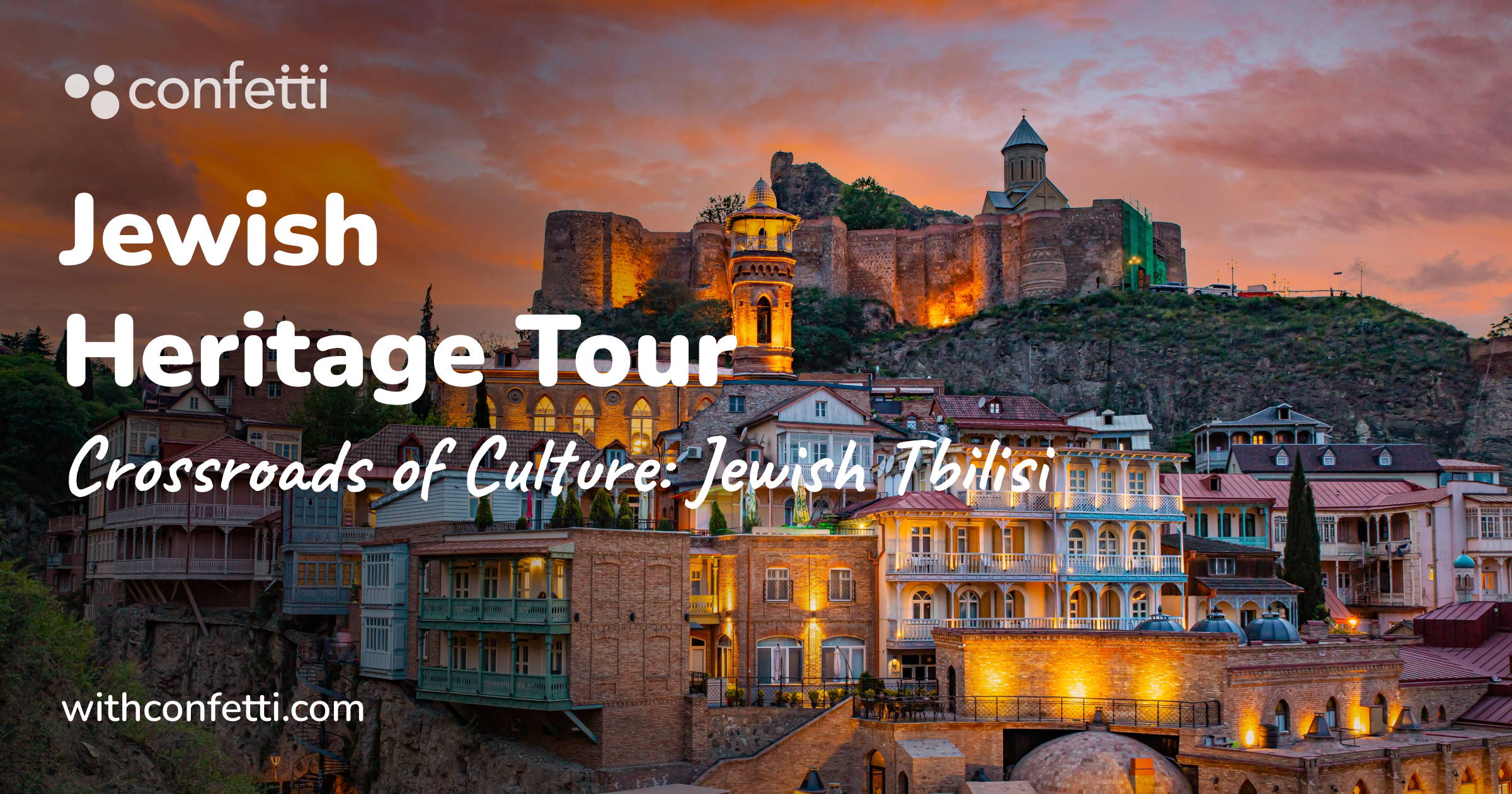 Confetti 🎉 | Virtual Jewish Heritage Tour