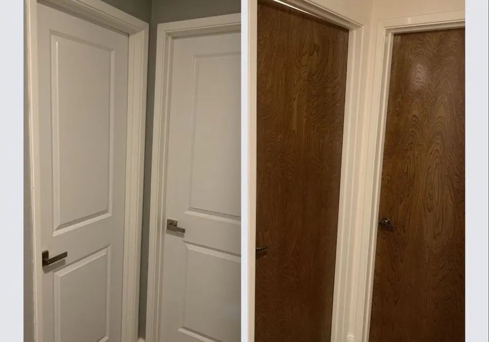 Featured Transformation: 15 Beveled Shaker Interior Doors Transform ...