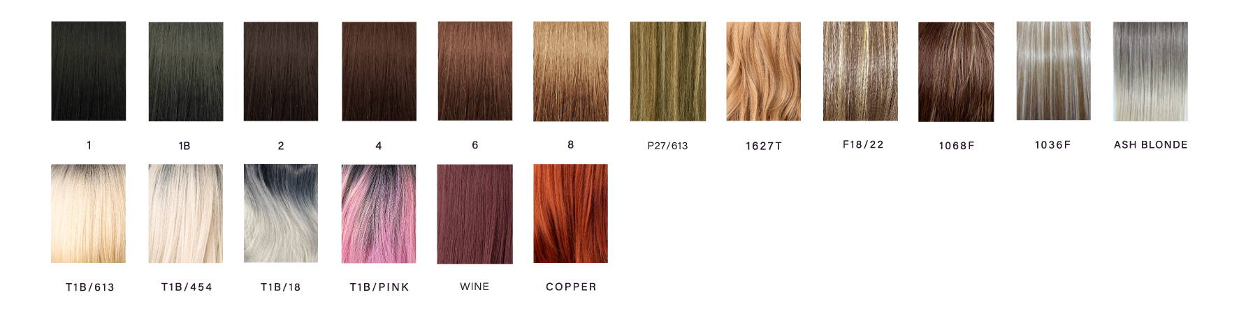 Color Chart – Global Morado Inc.