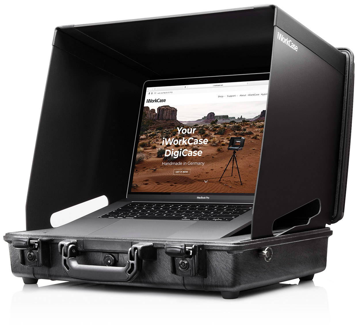 iWorkCase DigiCase DIT workstation for MacBook Pro