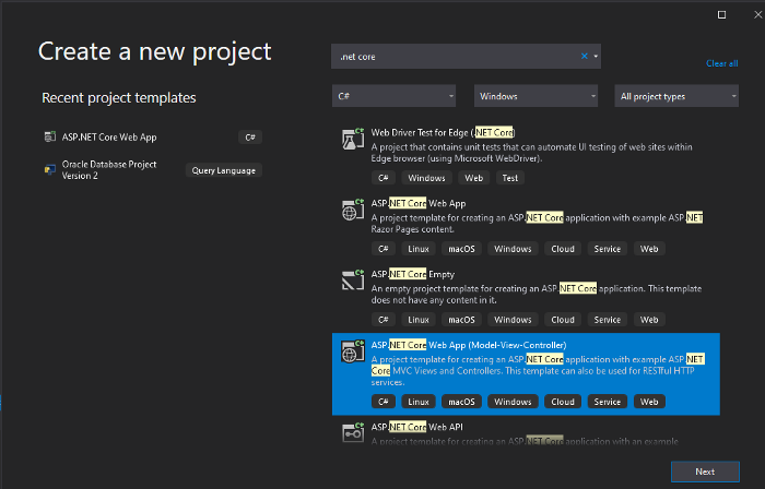 .NET 5.0, ORACLE, ASP.NET Identity with N-tier architecture-Part 02 ...