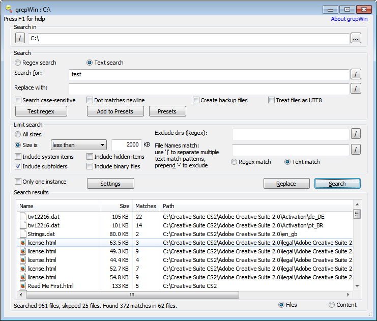 GrepWin Review - Slant
