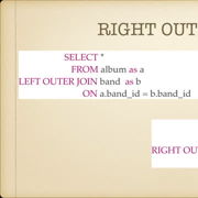 RIGHT OUTER JOIN- Правое Внешнее Соединение — Шаг 1 — Stepik