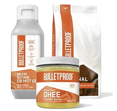 Bulletproof Coffee Kit vs CLICK Meal Replacement Powder - Slant