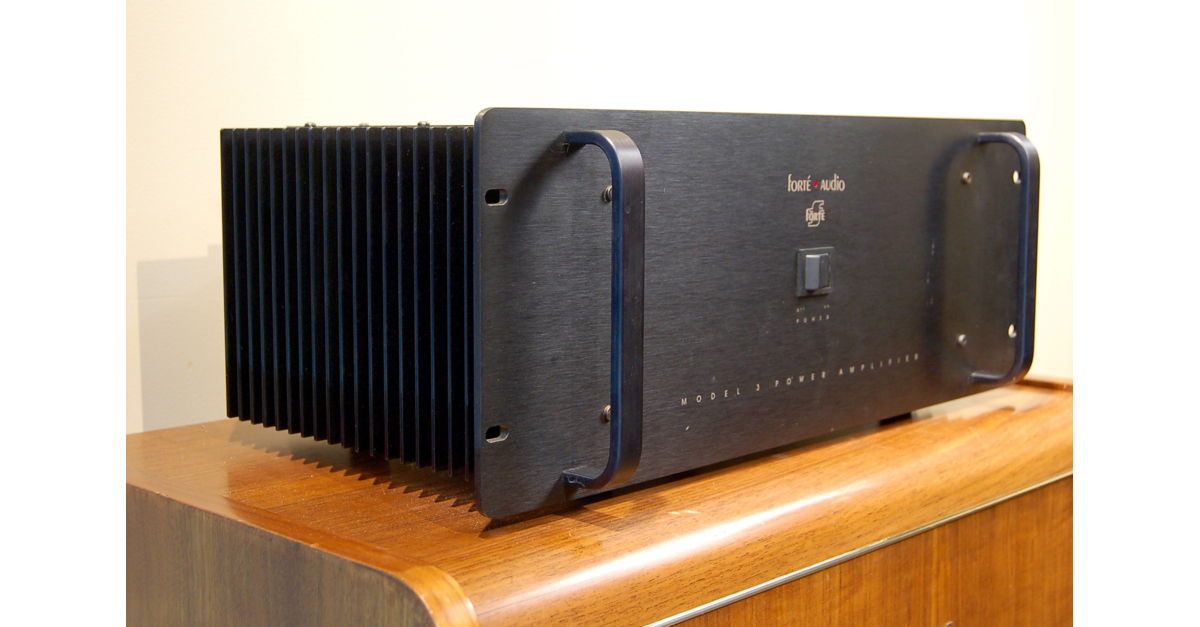 Forte Model 3 Power Amplifier Nelson Pass ... For Sale | Audiogon