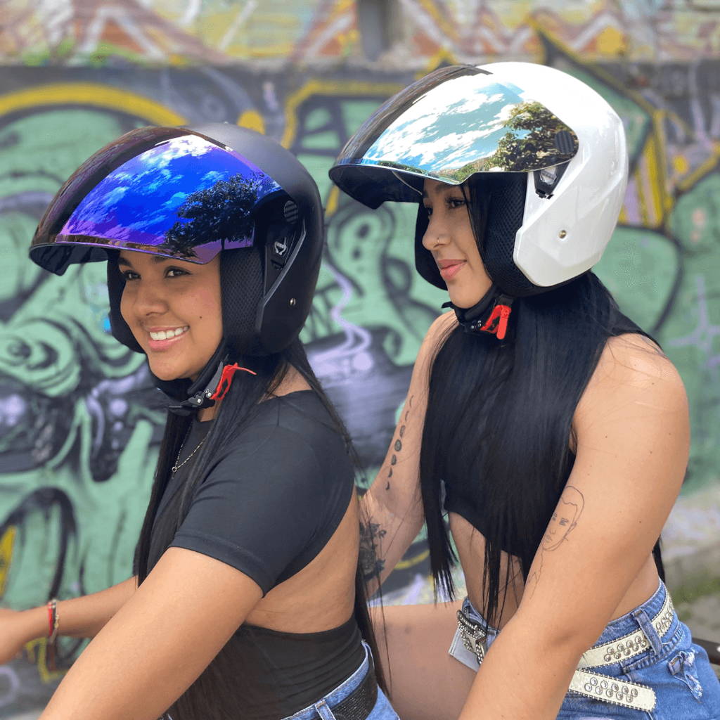 CASCO TECH 10 + VISOR IMPORTADO – Cascos Romo SHOP