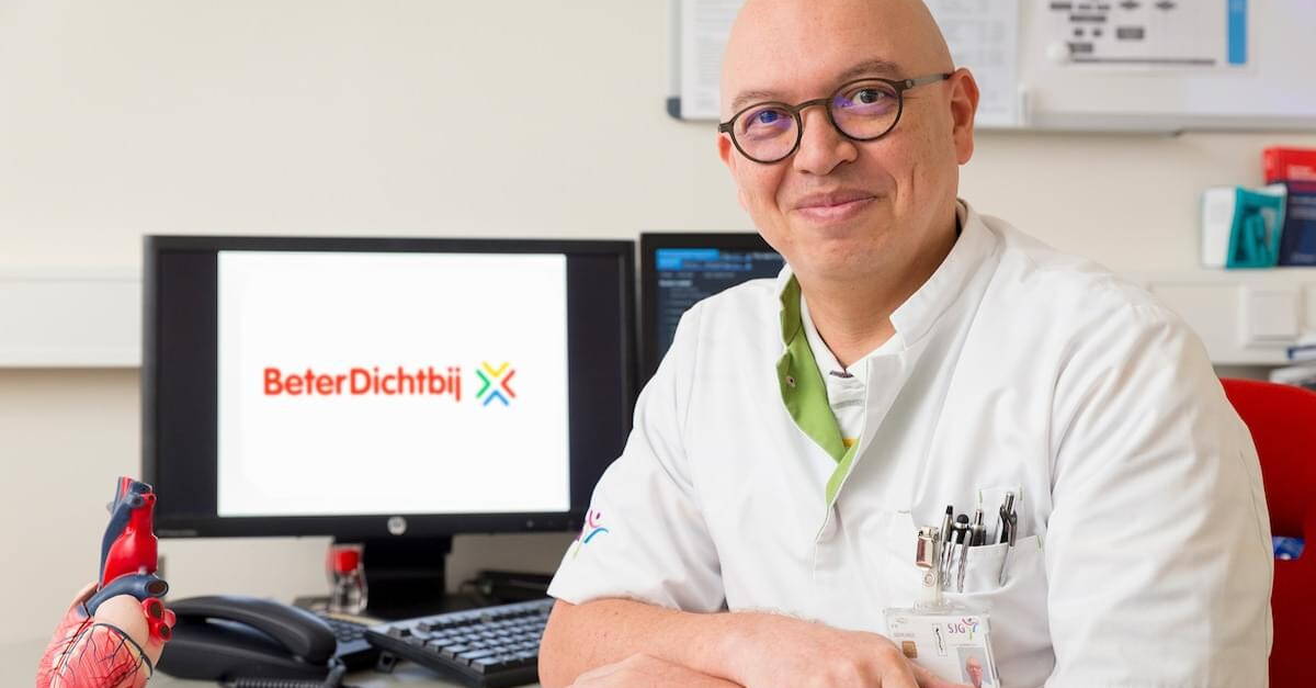Cardioloog Peter Geerlings (SJG) wordt CMIO BeterDichtbij | ICT&health