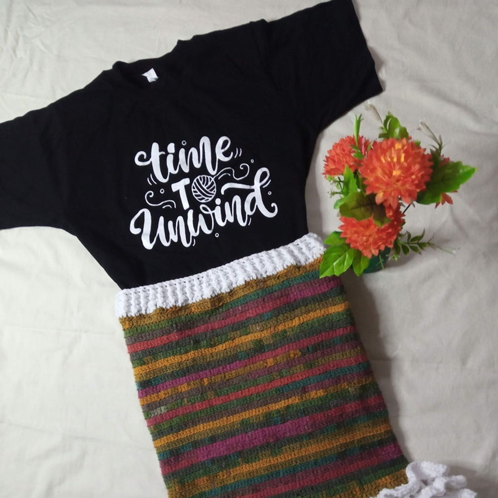 Easy Luna Crochet Ruffle skirt