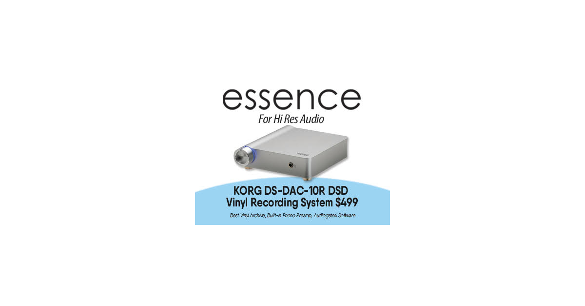 Korg DS-DAC-10R DSD Recording DAC with Pho... For Sale | Audiogon