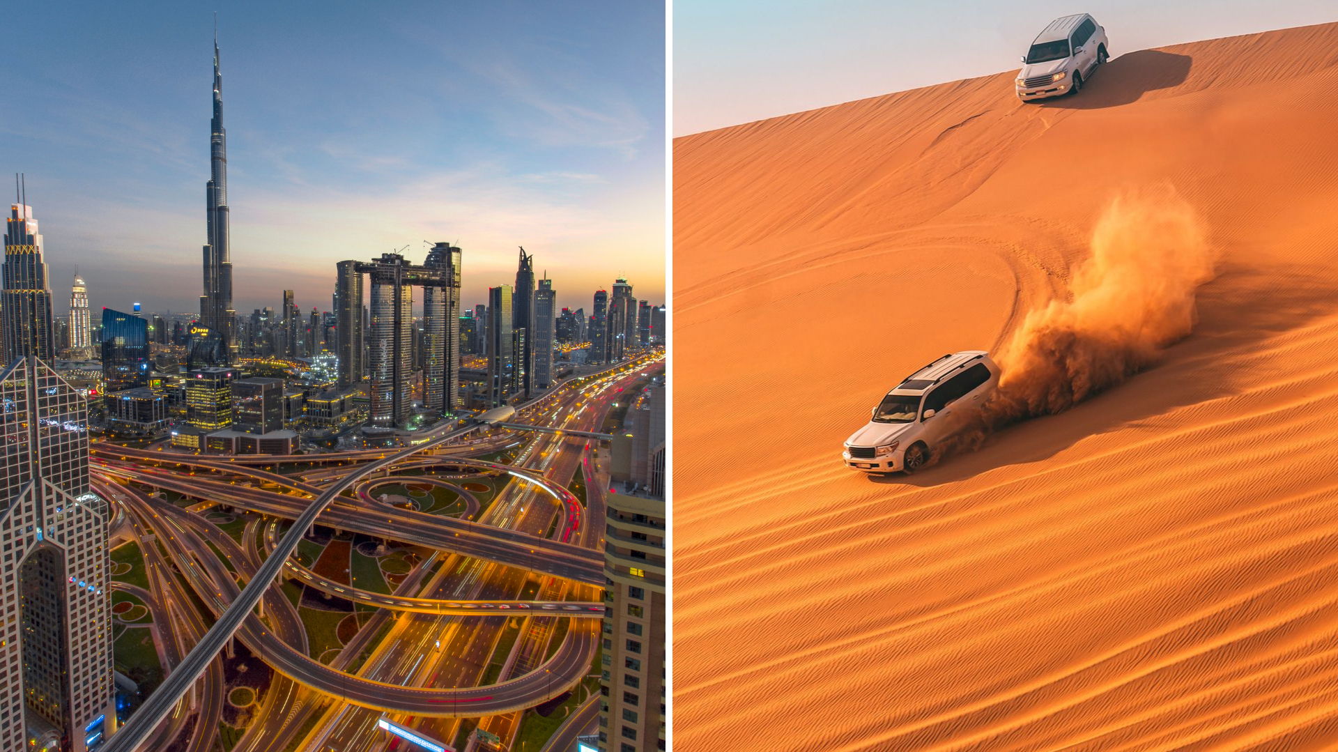 Dubai City Tour + Desert Safari Dubai City Tour + Desert Safari