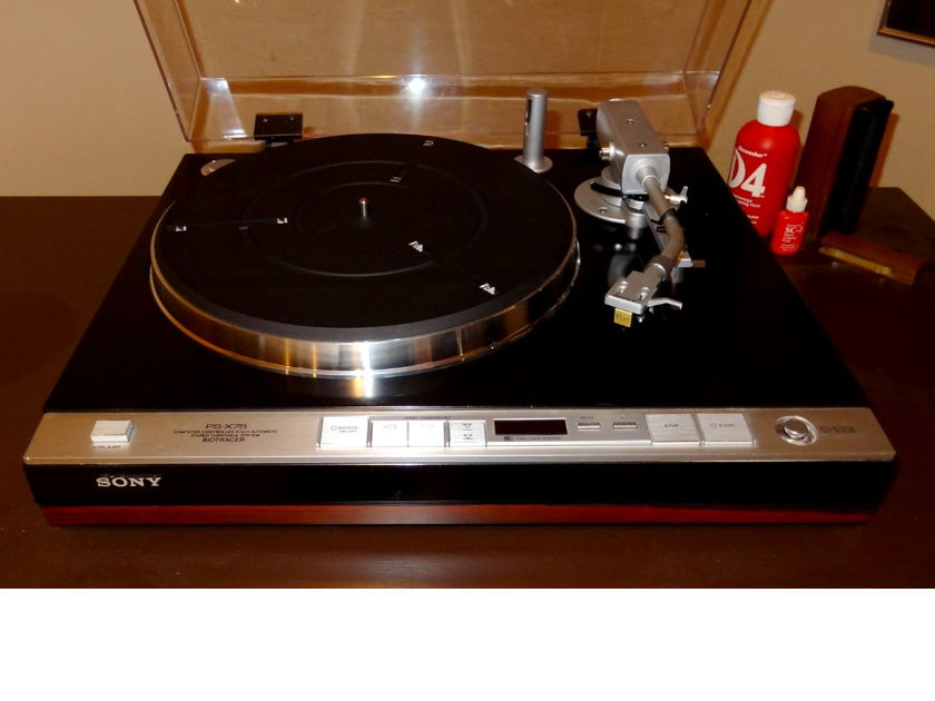 Sony PS-X75 Biotracer Turntable with Sumik... For Sale | Audiogon