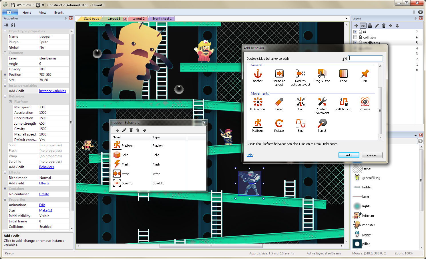 Construct 2 Review Slant