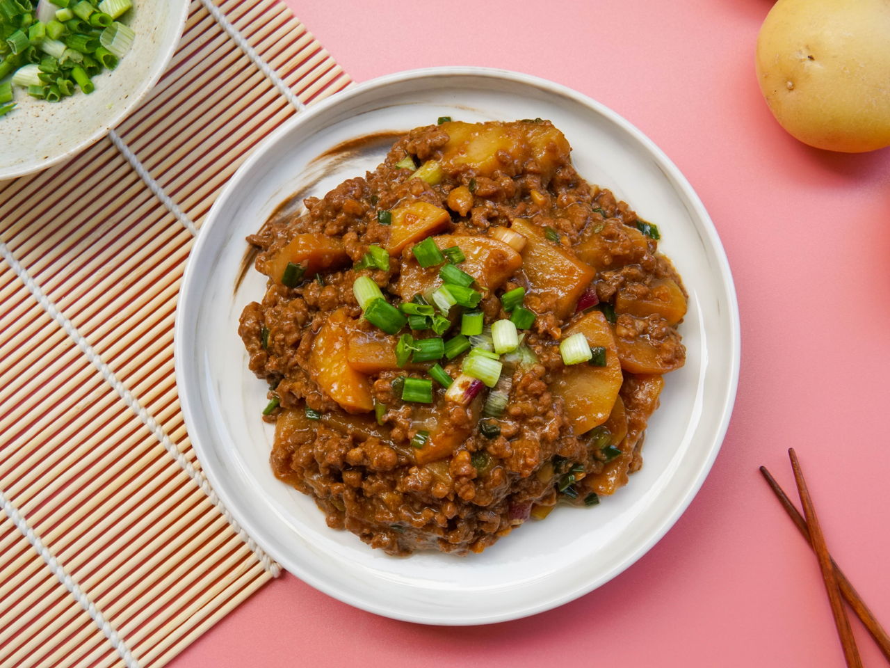 how to cook a potato meat