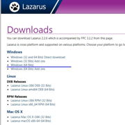 Установка Lazarus — Шаг 1 — Stepik